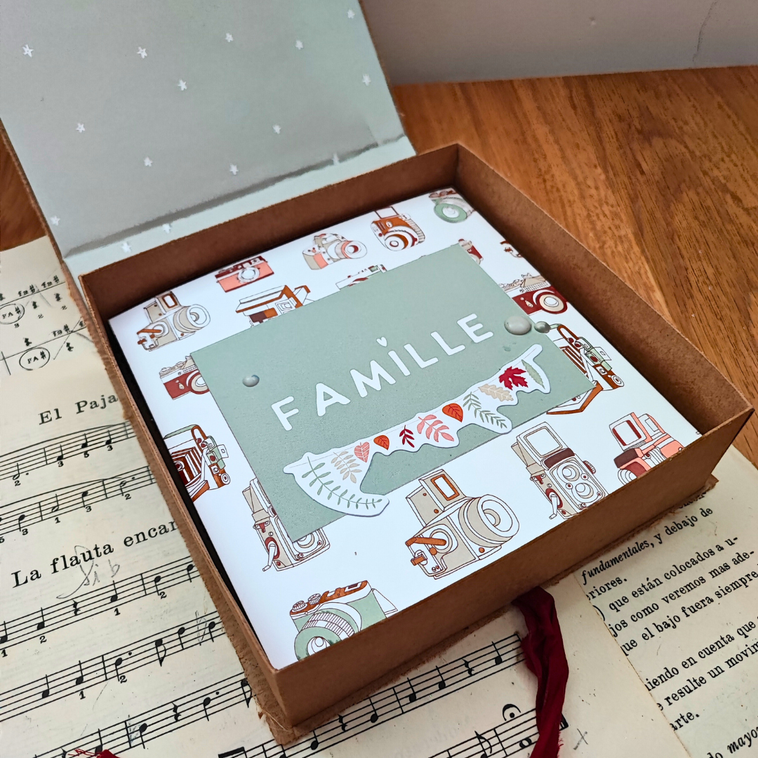 18 de Enero de 2025 – Taller álbum con cajita – My Scrap Place